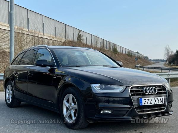 Black Audi A4 2012 in Tallinn, with an engine capacity of 2.00 L and mileage of 134 thousand km for 7990 €, photo 1 on AUTOMOTO.COM.LV