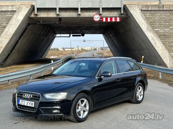 Black Audi A4 2012 in Tallinn, with an engine capacity of 2.00 L and mileage of 134 thousand km for 7990 €, photo 2 on AUTOMOTO.COM.LV