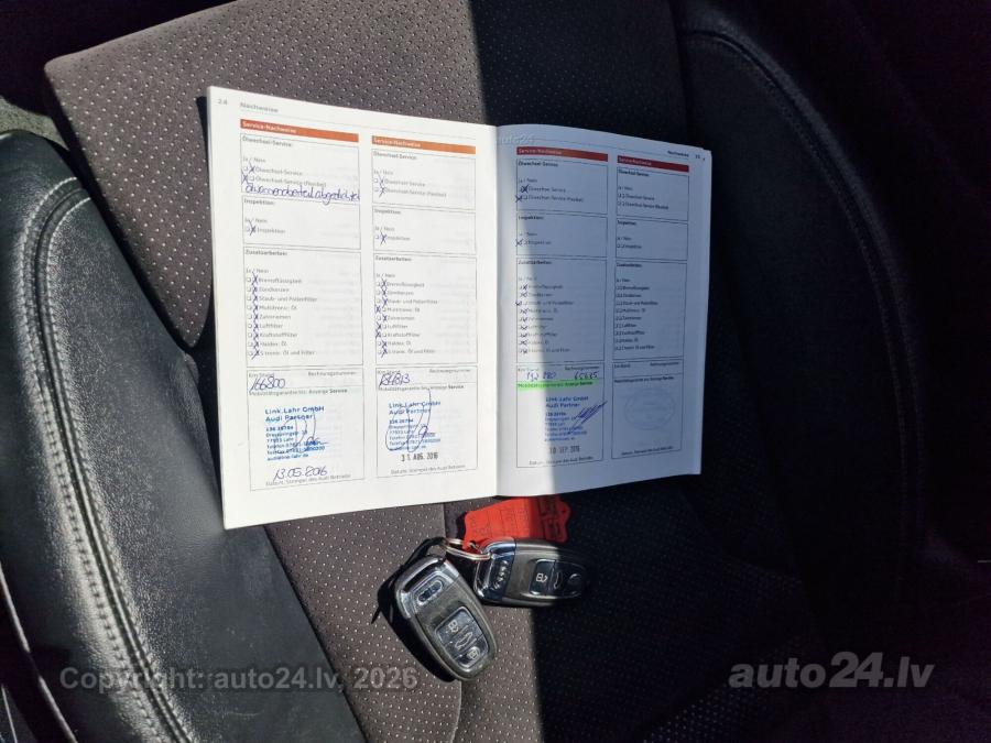 Black Audi A4 2012 in Tartu, with an engine capacity of 3.00 L and mileage of 337 thousand km for 8390 €, photo 11 on AUTOMOTO.COM.LV