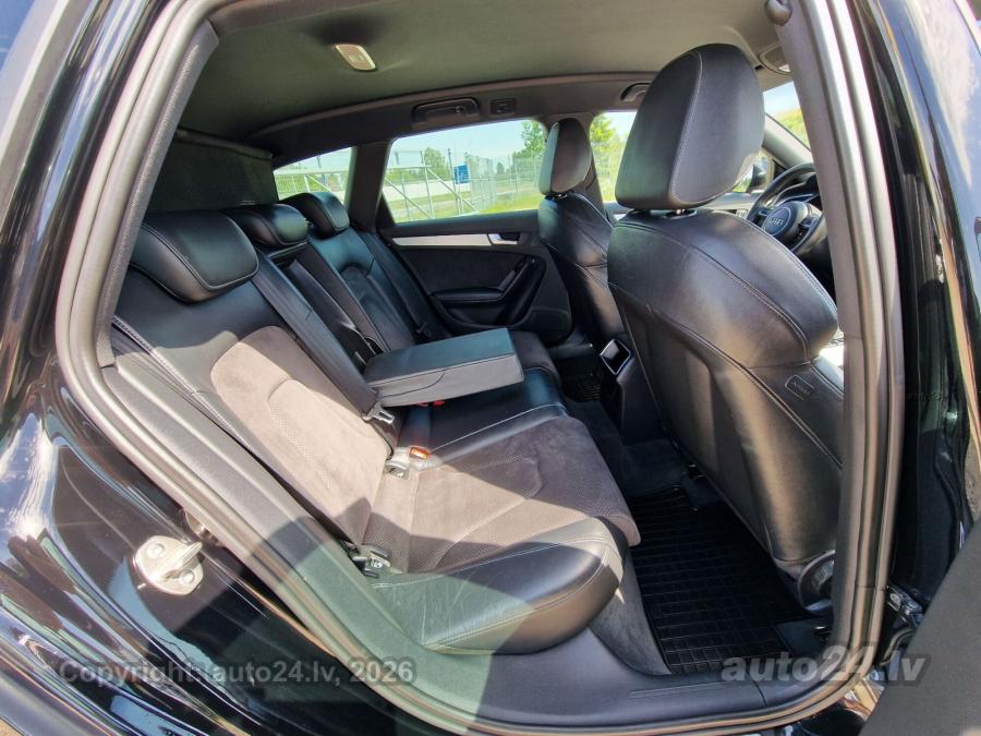 Black Audi A4 2012 in Tartu, with an engine capacity of 3.00 L and mileage of 337 thousand km for 8390 €, photo 27 on AUTOMOTO.COM.LV