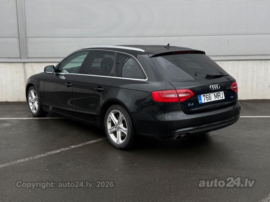 Black Audi A4 2012 in Tartu, with an engine capacity of 2.00 L and mileage of 355 thousand km for 5200 €, photo 5 on AUTOMOTO.COM.LV