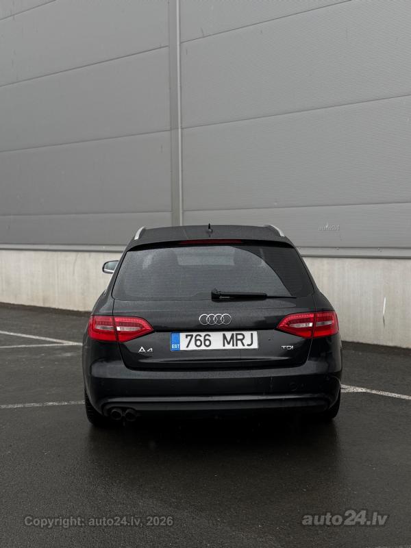 Black Audi A4 2012 in Tartu, with an engine capacity of 2.00 L and mileage of 355 thousand km for 5200 €, photo 5 on AUTOMOTO.COM.LV