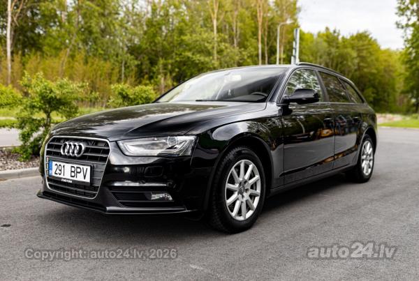 Black Audi A4 2012 in Tallinn, with an engine capacity of 2.00 L and mileage of 303 thousand km for 6490 €, photo 4 on AUTOMOTO.COM.LV