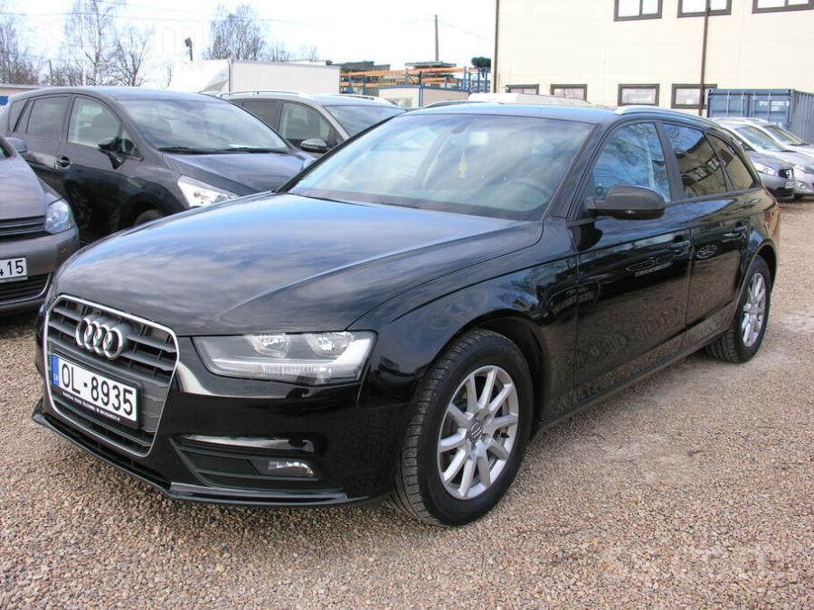Black Audi A4 2012 in Riga, with an engine capacity of 2.00 L and mileage of 0 thousand km for 7450 €, photo 1 on AUTOMOTO.COM.LV