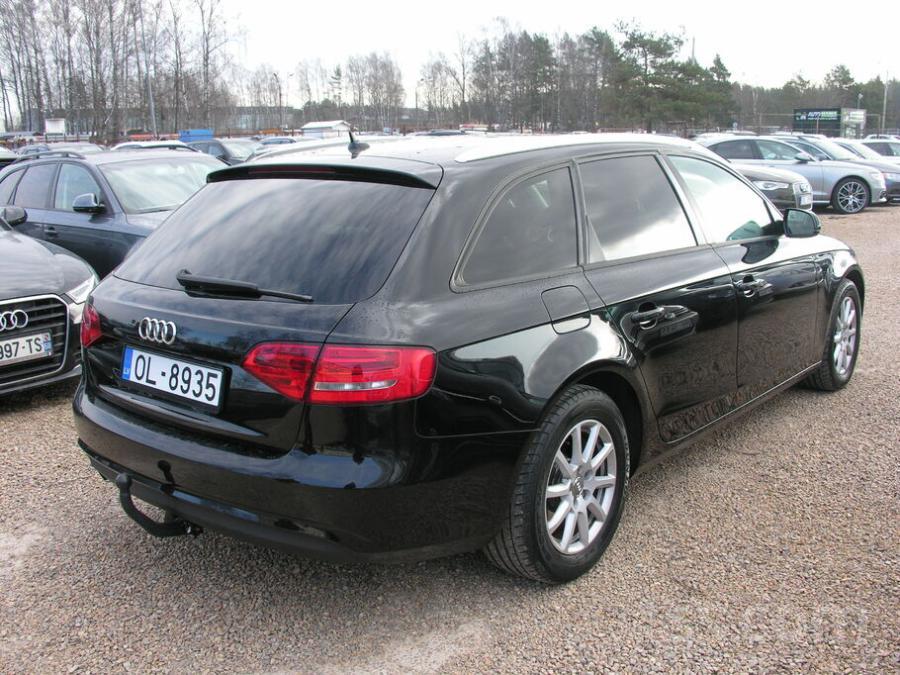 Black Audi A4 2012 in Riga, with an engine capacity of 2.00 L and mileage of 0 thousand km for 7450 €, photo 4 on AUTOMOTO.COM.LV
