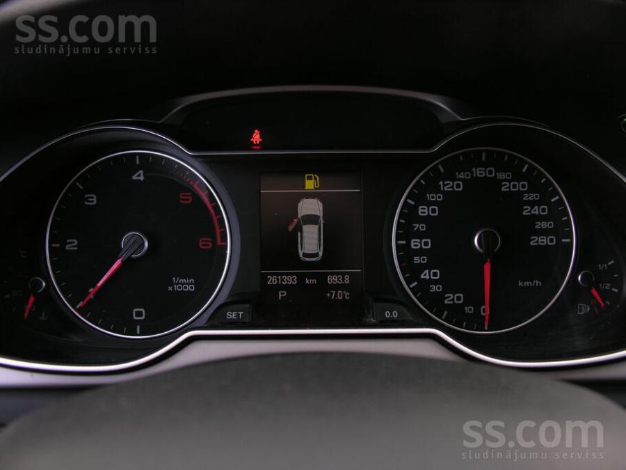 Black Audi A4 2012 in Riga, with an engine capacity of 2.00 L and mileage of 0 thousand km for 7450 €, photo 12 on AUTOMOTO.COM.LV