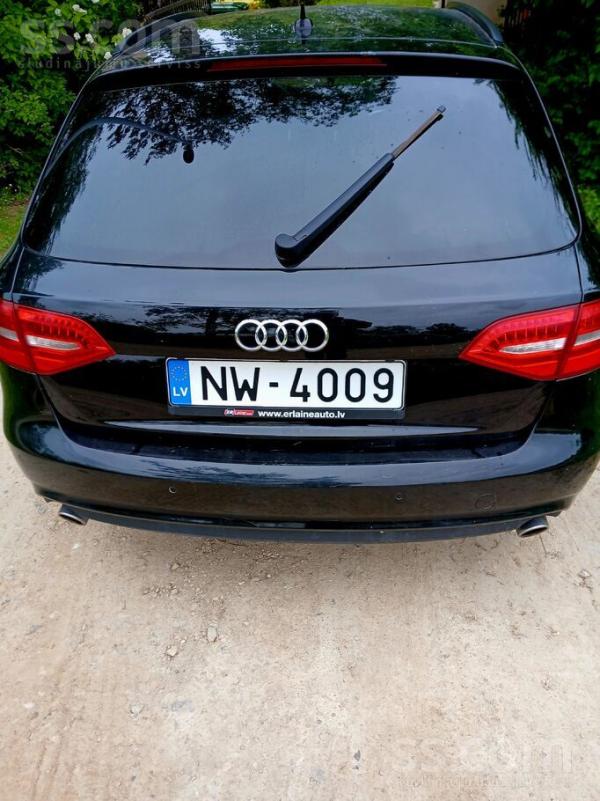 Black Audi A4 2012 in Dobele, with an engine capacity of 3.00 L and mileage of 324 thousand km for 8500 €, photo 2 on AUTOMOTO.COM.LV