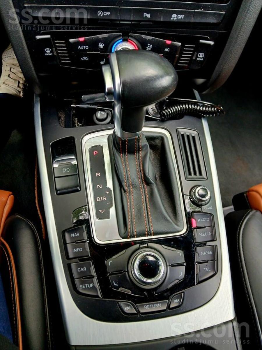 Black Audi A4 2012 in Dobele, with an engine capacity of 3.00 L and mileage of 324 thousand km for 8500 €, photo 8 on AUTOMOTO.COM.LV