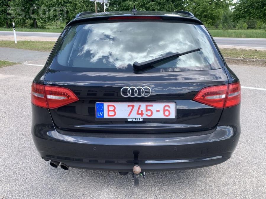 Black Audi A4 2012 in Ogre, with an engine capacity of 2.00 L and mileage of 236 thousand km for 7370 €, photo 6 on AUTOMOTO.COM.LV