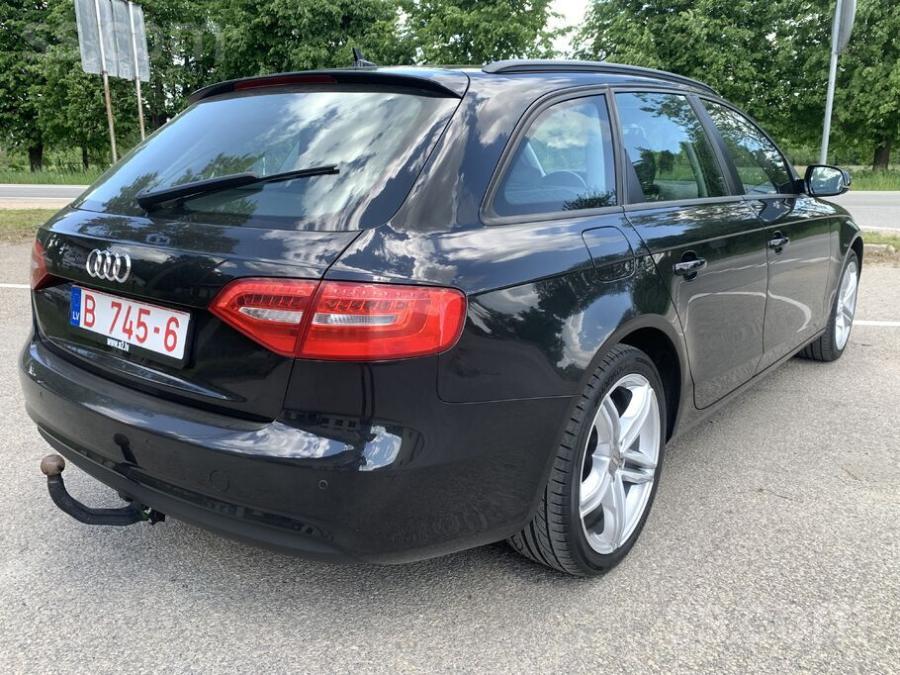 Black Audi A4 2012 in Ogre, with an engine capacity of 2.00 L and mileage of 236 thousand km for 7370 €, photo 7 on AUTOMOTO.COM.LV