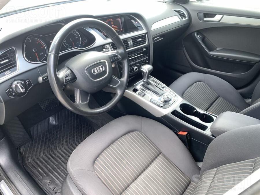 Black Audi A4 2012 in Ogre, with an engine capacity of 2.00 L and mileage of 236 thousand km for 7370 €, photo 13 on AUTOMOTO.COM.LV