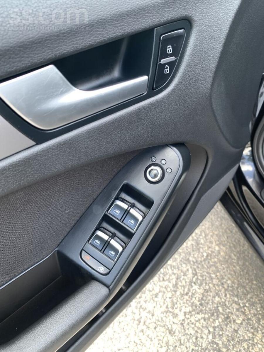 Black Audi A4 2012 in Ogre, with an engine capacity of 2.00 L and mileage of 236 thousand km for 7370 €, photo 18 on AUTOMOTO.COM.LV
