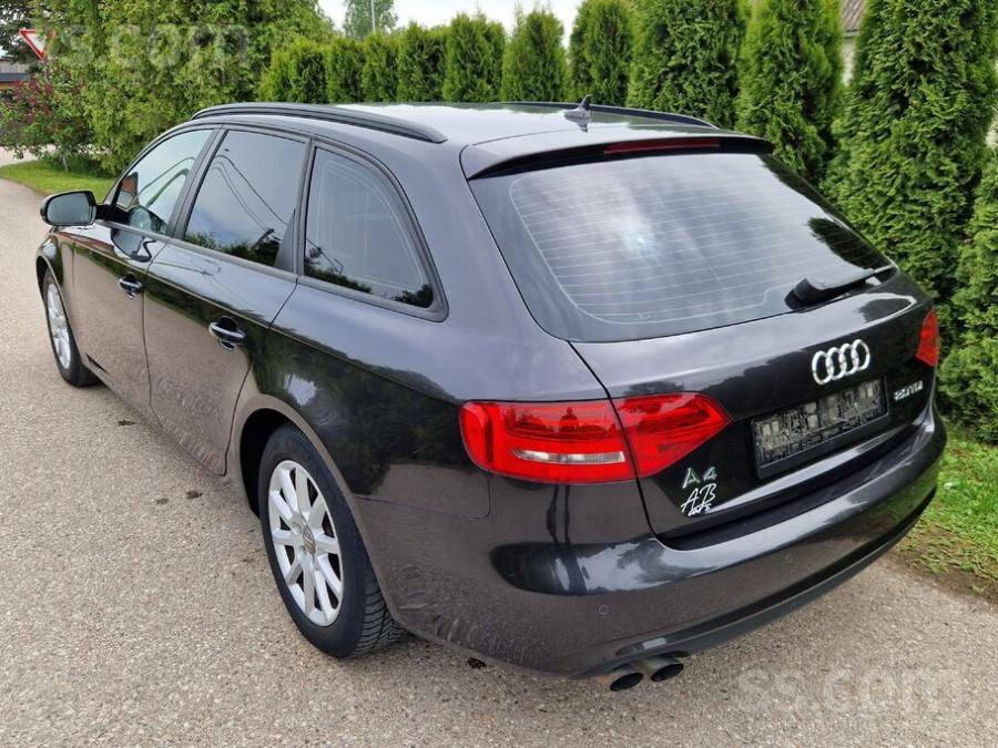 Melns Audi A4 2012 Bauska, ar dzinēja tilpumu 2.00 L un nobraukumu 273 tūkst. km par 6700 €, foto 9 vietnē AUTOMOTO.COM.LV