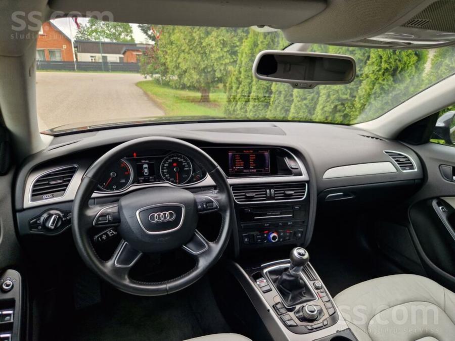 Melns Audi A4 2012 Bauska, ar dzinēja tilpumu 2.00 L un nobraukumu 273 tūkst. km par 6700 €, foto 12 vietnē AUTOMOTO.COM.LV