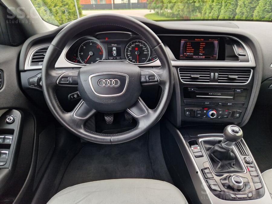 Melns Audi A4 2012 Bauska, ar dzinēja tilpumu 2.00 L un nobraukumu 273 tūkst. km par 6700 €, foto 13 vietnē AUTOMOTO.COM.LV