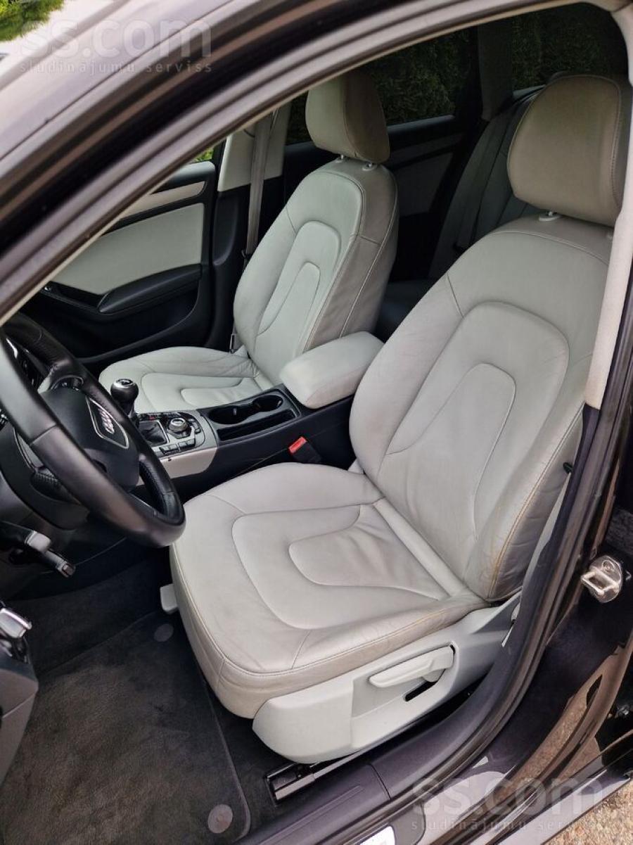 Melns Audi A4 2012 Bauska, ar dzinēja tilpumu 2.00 L un nobraukumu 273 tūkst. km par 6700 €, foto 15 vietnē AUTOMOTO.COM.LV