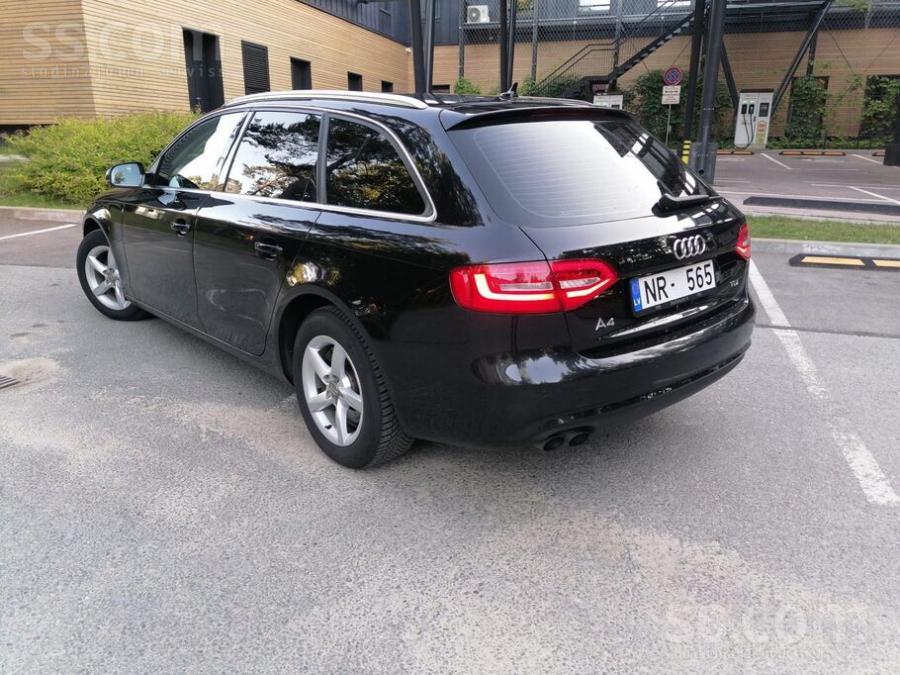 Melns Audi A4 2012 Rīga, ar dzinēja tilpumu 2.00 L un nobraukumu 260 tūkst. km par 7900 €, foto 1 vietnē AUTOMOTO.COM.LV