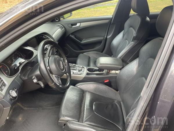 Black Audi A4 2012 in Riga, with an engine capacity of 2.00 L and mileage of 0 thousand km for 4000 €, photo 5 on AUTOMOTO.COM.LV