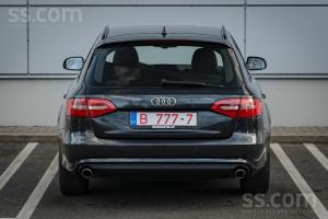 Black Audi A4 2012 in Riga, with an engine capacity of 3.00 L and mileage of 321 thousand km for 9200 €, photo 6 on AUTOMOTO.COM.LV