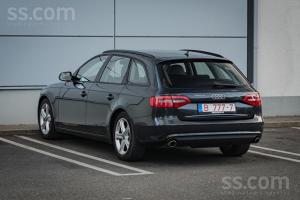Black Audi A4 2012 in Riga, with an engine capacity of 3.00 L and mileage of 321 thousand km for 9200 €, photo 7 on AUTOMOTO.COM.LV