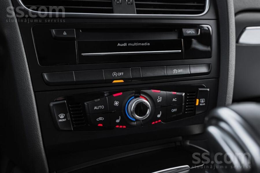 Black Audi A4 2012 in Riga, with an engine capacity of 3.00 L and mileage of 321 thousand km for 9200 €, photo 22 on AUTOMOTO.COM.LV