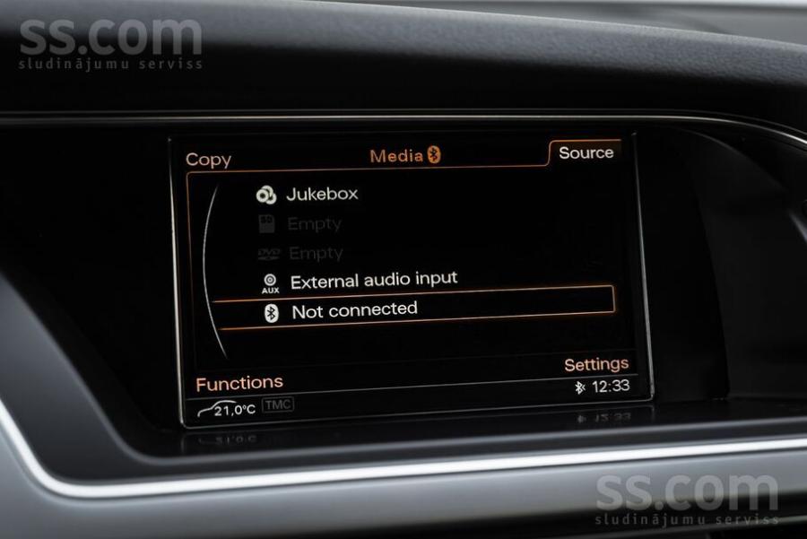 Black Audi A4 2012 in Riga, with an engine capacity of 3.00 L and mileage of 321 thousand km for 9200 €, photo 24 on AUTOMOTO.COM.LV