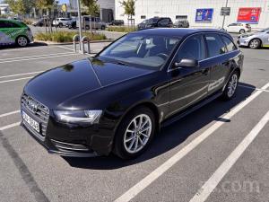 Melns Audi A4 2012 Rīga, ar dzinēja tilpumu 2.00 L un nobraukumu 230 tūkst. km par 7900 €, foto  vietnē AUTOMOTO.COM.LV