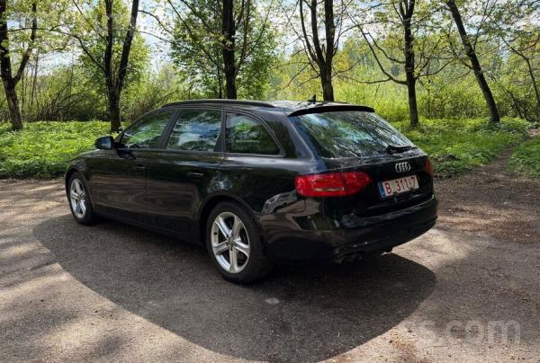 Black Audi A4 2012 in Riga, with an engine capacity of 2.00 L and mileage of 0 thousand km for 7799 €, photo 3 on AUTOMOTO.COM.LV