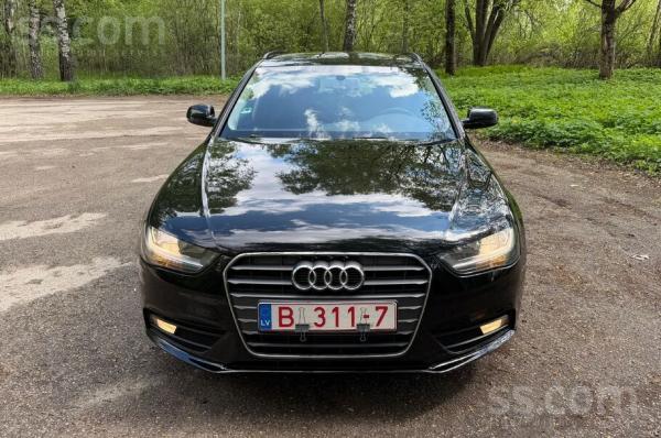 Black Audi A4 2012 in Riga, with an engine capacity of 2.00 L and mileage of 0 thousand km for 7799 €, photo 8 on AUTOMOTO.COM.LV