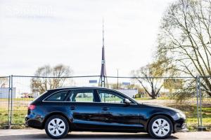 Black Audi A4 2012 in Riga, with an engine capacity of 3.00 L and mileage of 301 thousand km for 9990 €, photo 6 on AUTOMOTO.COM.LV