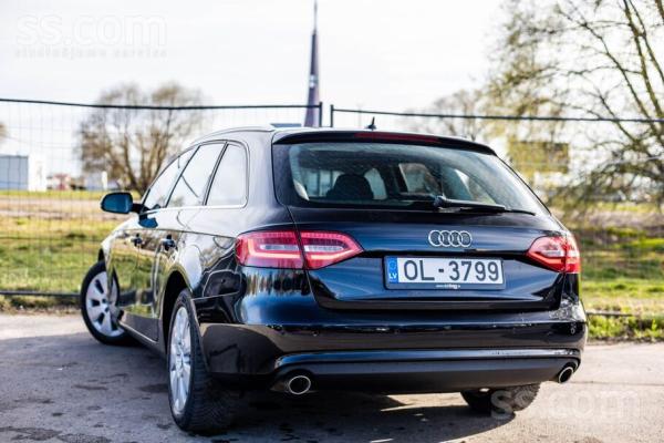 Black Audi A4 2012 in Riga, with an engine capacity of 3.00 L and mileage of 301 thousand km for 9990 €, photo 6 on AUTOMOTO.COM.LV
