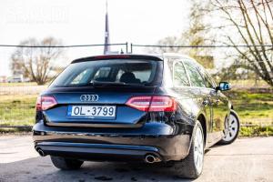 Black Audi A4 2012 in Riga, with an engine capacity of 3.00 L and mileage of 301 thousand km for 9990 €, photo 8 on AUTOMOTO.COM.LV