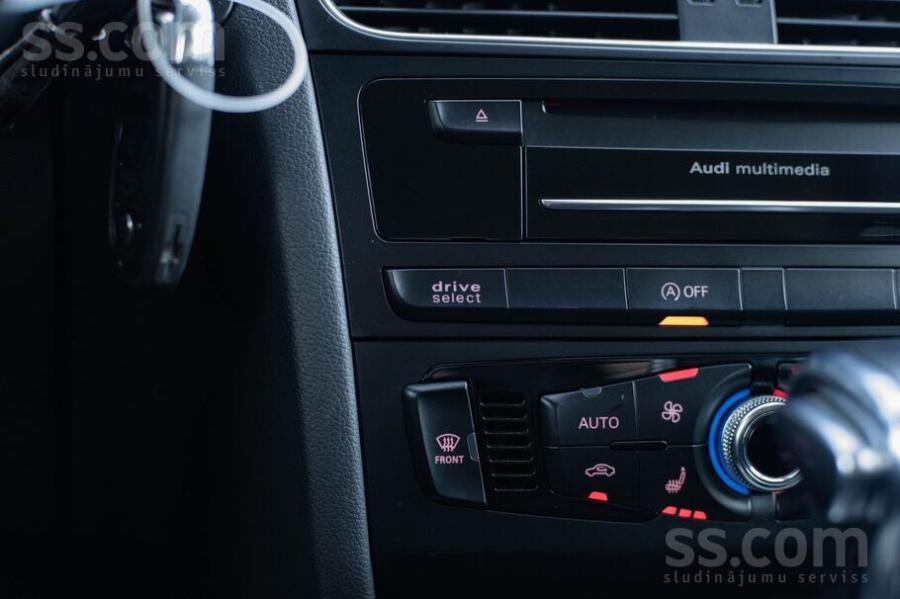Black Audi A4 2012 in Riga, with an engine capacity of 3.00 L and mileage of 301 thousand km for 9990 €, photo 24 on AUTOMOTO.COM.LV