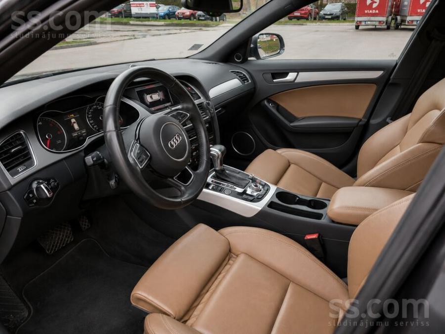 Melns Audi A4 2012 Rīga, ar dzinēja tilpumu 3.00 L un nobraukumu 300 tūkst. km par 7500 €, foto 10 vietnē AUTOMOTO.COM.LV