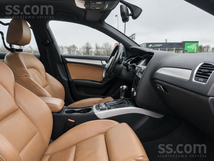 Melns Audi A4 2012 Rīga, ar dzinēja tilpumu 3.00 L un nobraukumu 300 tūkst. km par 7500 €, foto 11 vietnē AUTOMOTO.COM.LV