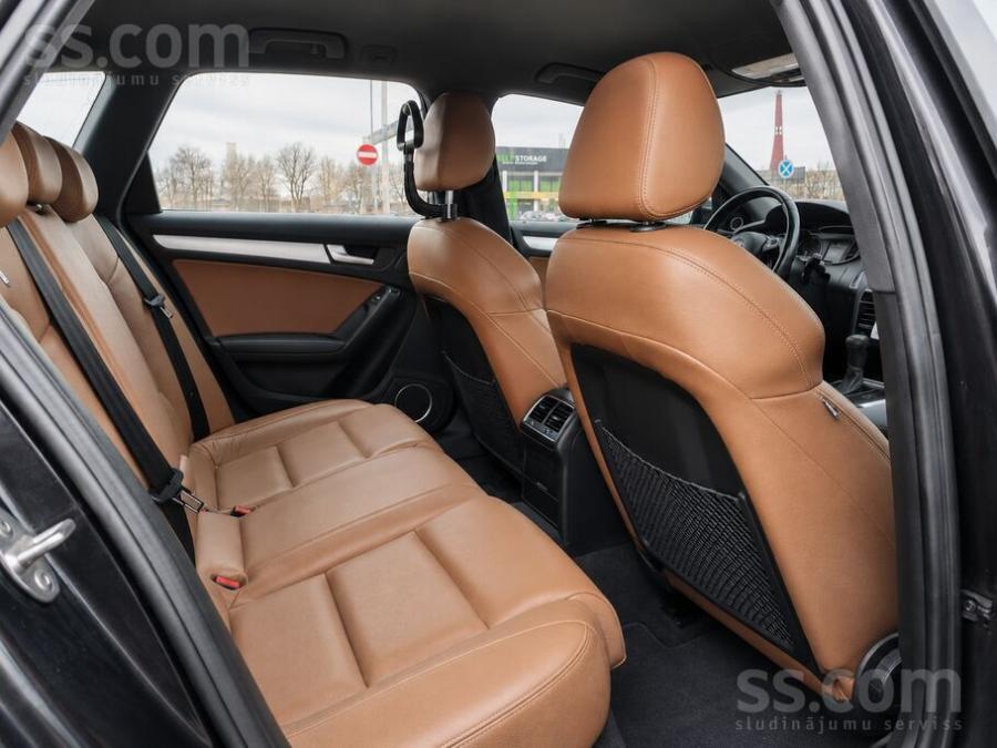 Melns Audi A4 2012 Rīga, ar dzinēja tilpumu 3.00 L un nobraukumu 300 tūkst. km par 7500 €, foto 13 vietnē AUTOMOTO.COM.LV