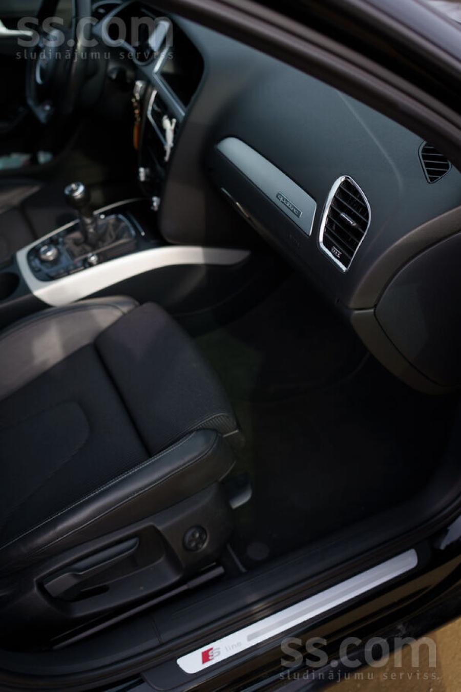 Melns Audi A4 2012 Rīga, ar dzinēja tilpumu 3.00 L un nobraukumu 390 tūkst. km par 8500 €, foto 12 vietnē AUTOMOTO.COM.LV