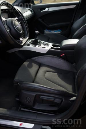 Melns Audi A4 2012 Rīga, ar dzinēja tilpumu 3.00 L un nobraukumu 390 tūkst. km par 8500 €, foto 14 vietnē AUTOMOTO.COM.LV