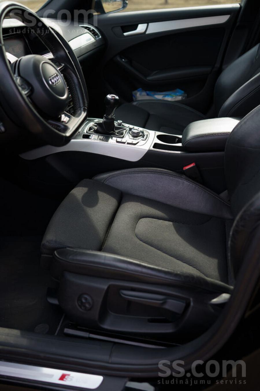 Melns Audi A4 2012 Rīga, ar dzinēja tilpumu 3.00 L un nobraukumu 390 tūkst. km par 8500 €, foto 14 vietnē AUTOMOTO.COM.LV