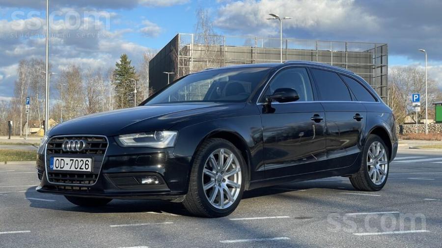 Melns Audi A4 2012 Cēsis, ar dzinēja tilpumu 2.00 L un nobraukumu 298 tūkst. km par 8500 €, foto 4 vietnē AUTOMOTO.COM.LV
