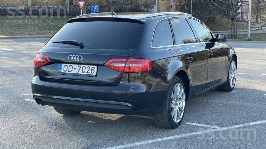 Melns Audi A4 2012 Cēsis, ar dzinēja tilpumu 2.00 L un nobraukumu 298 tūkst. km par 8500 €, foto 11 vietnē AUTOMOTO.COM.LV