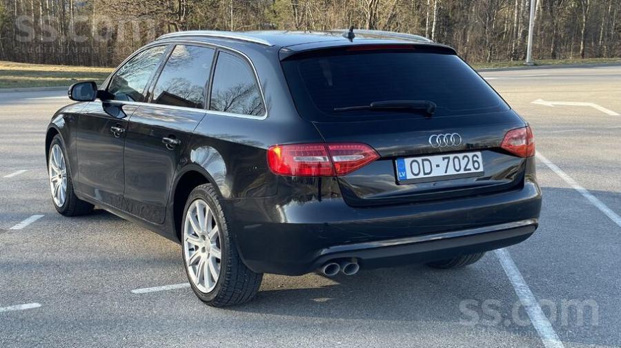 Melns Audi A4 2012 Cēsis, ar dzinēja tilpumu 2.00 L un nobraukumu 298 tūkst. km par 8500 €, foto 12 vietnē AUTOMOTO.COM.LV