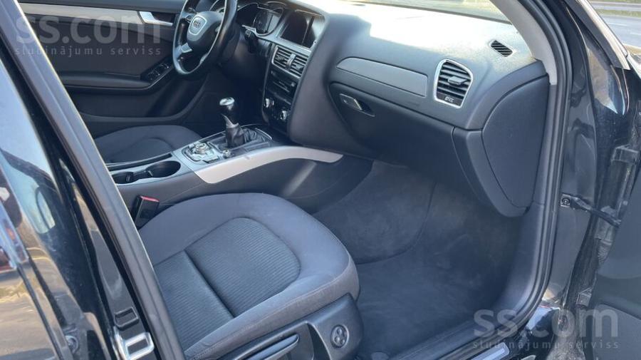 Melns Audi A4 2012 Cēsis, ar dzinēja tilpumu 2.00 L un nobraukumu 298 tūkst. km par 8500 €, foto 16 vietnē AUTOMOTO.COM.LV