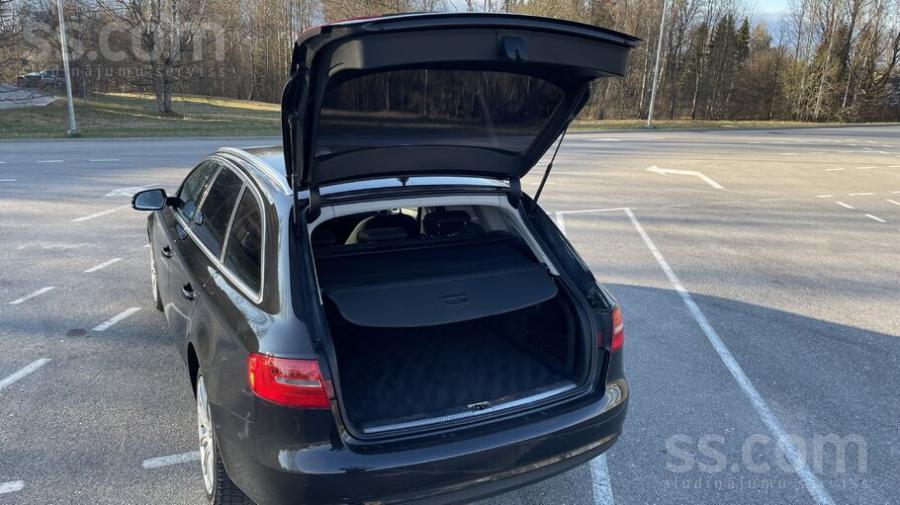 Melns Audi A4 2012 Cēsis, ar dzinēja tilpumu 2.00 L un nobraukumu 298 tūkst. km par 8500 €, foto 25 vietnē AUTOMOTO.COM.LV