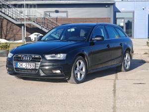Melns Audi A4 2012 Rīga, ar dzinēja tilpumu 2.00 L un nobraukumu 270 tūkst. km par 7790 €, foto  vietnē AUTOMOTO.COM.LV