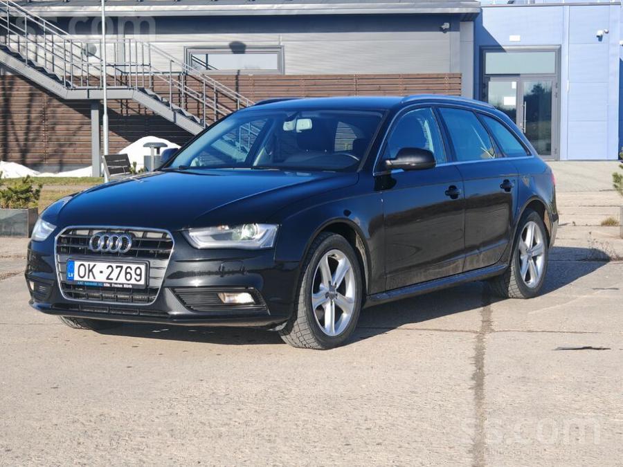 Melns Audi A4 2012 Rīga, ar dzinēja tilpumu 2.00 L un nobraukumu 270 tūkst. km par 7790 €, foto 1 vietnē AUTOMOTO.COM.LV