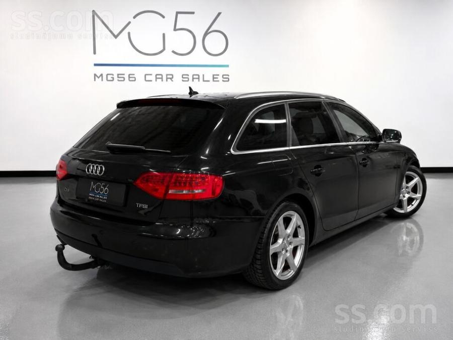 Black Audi A4 2012 in Riga, with an engine capacity of 1.80 L and mileage of 192 thousand km for 7590 €, photo 5 on AUTOMOTO.COM.LV
