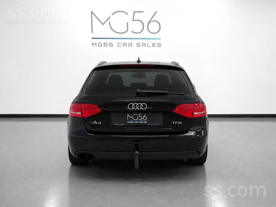 Black Audi A4 2012 in Riga, with an engine capacity of 1.80 L and mileage of 192 thousand km for 7590 €, photo 7 on AUTOMOTO.COM.LV