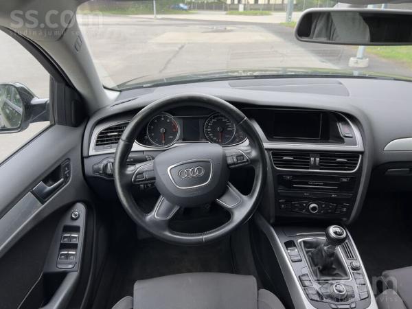 Melns Audi A4 2012 Rīga, ar dzinēja tilpumu 2.00 L un nobraukumu 0 tūkst. km par 7490 €, foto 8 vietnē AUTOMOTO.COM.LV