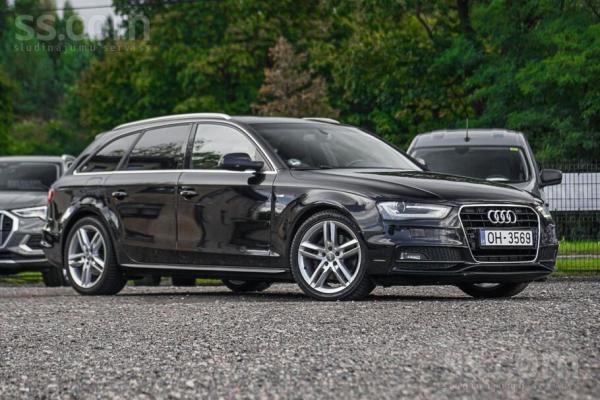 Black Audi A4 2012 in Riga, with an engine capacity of 3.00 L and mileage of 231 thousand km for 8990 €, photo 2 on AUTOMOTO.COM.LV